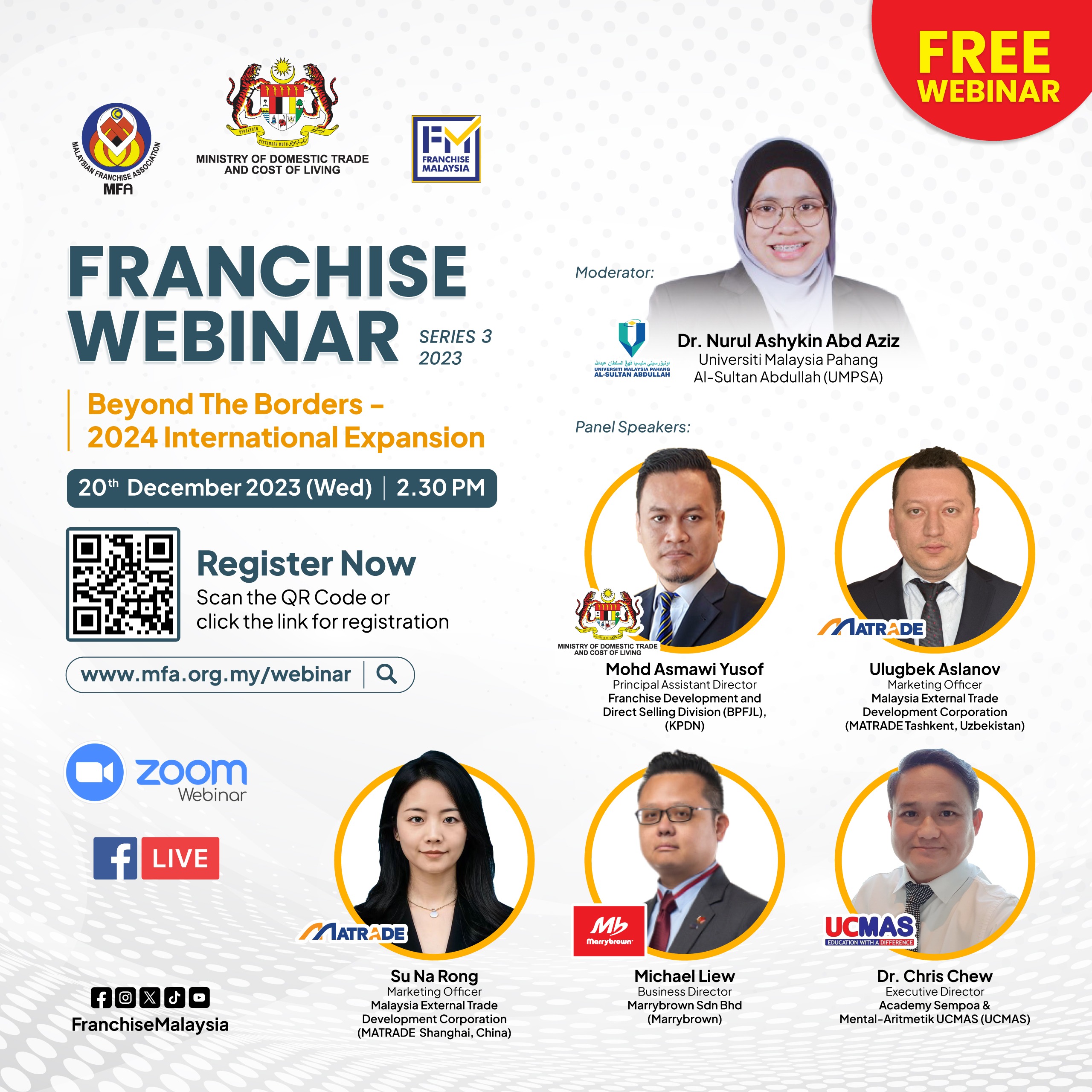 Webinar Franchise – Malaysian Franchise Association