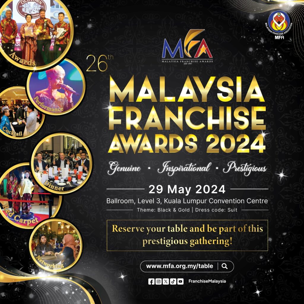 MALAYSIA FRANCHISE AWARDS (MAF) – Malaysian Franchise Association